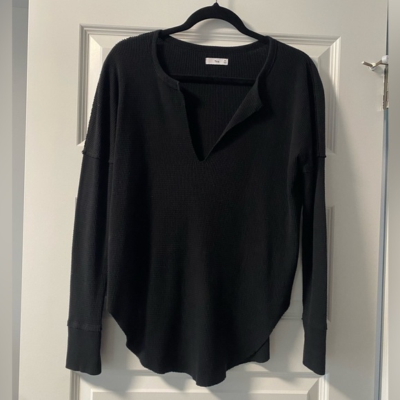TNA | Tops | Tna Artizia Waffle Thermal Long Sleeve | Poshmark